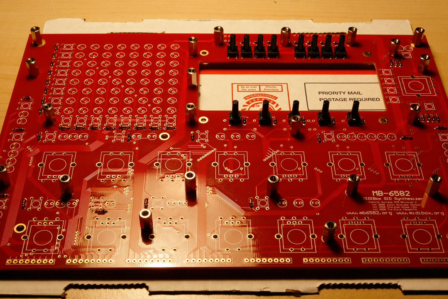Building the MB-6582 Control Surface - Photo Tutorial - Tips & Tricks - MIDIbox Forum